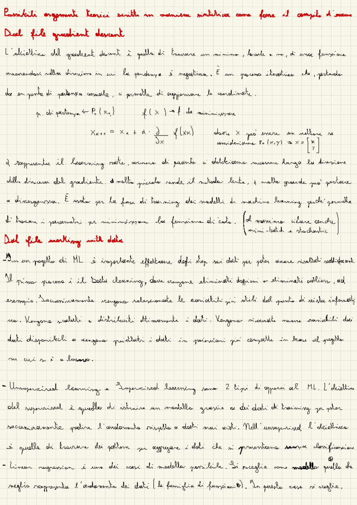 Parte Teorica - Riassunto Calcolo E Probabilita' E Statistica [2959 ...