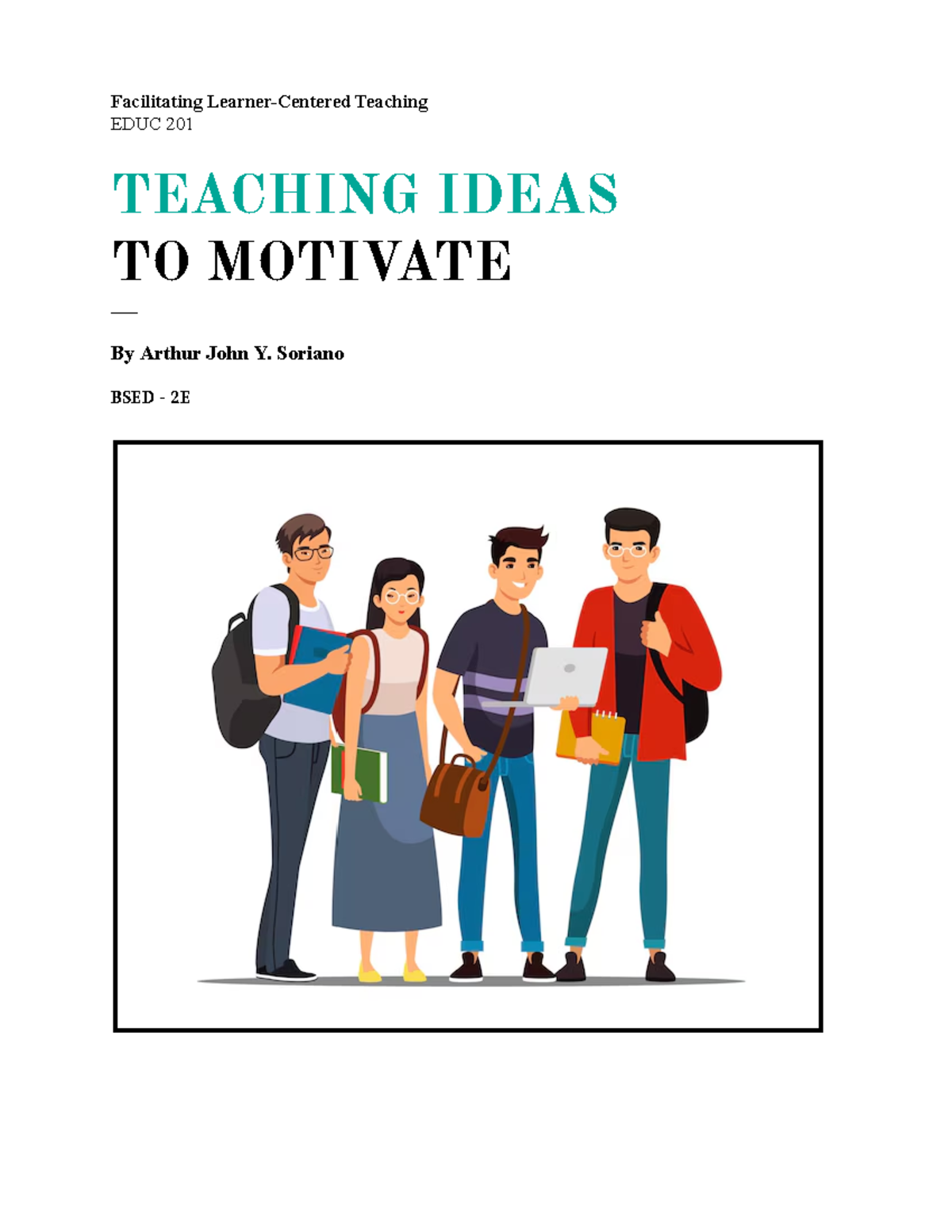 Goal Orientation Theory - Facilitating Learner-Centered Teaching EDUC ...