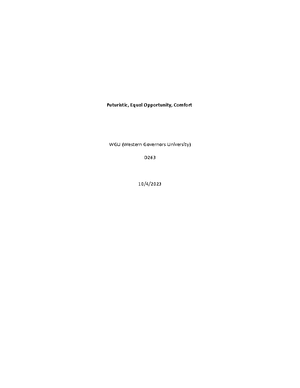 Task 2 Influencing Stackholders - Influencing Stakeholders Western ...