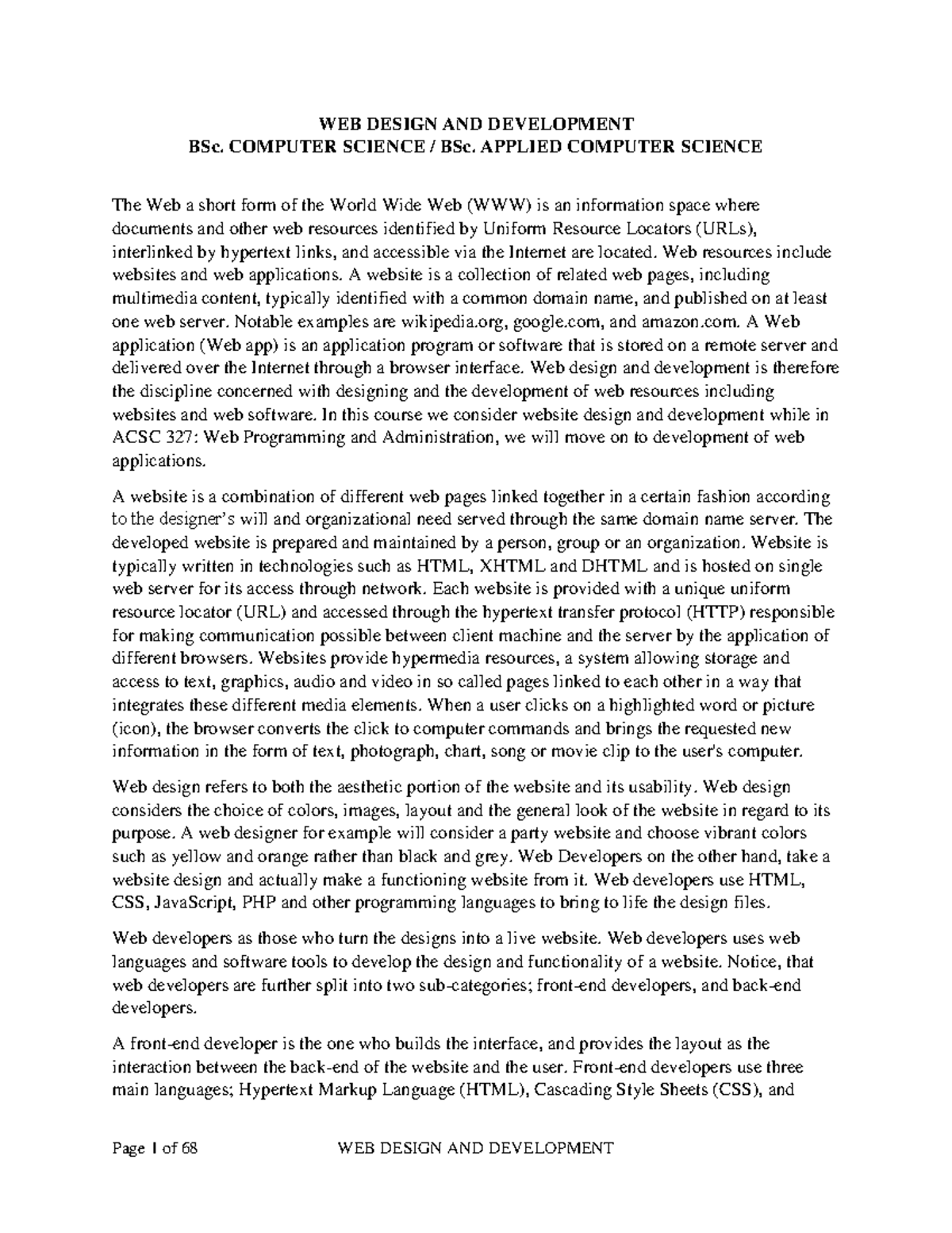 Web-Design-and-Development practical copy - WEB DESIGN AND DEVELOPMENT ...