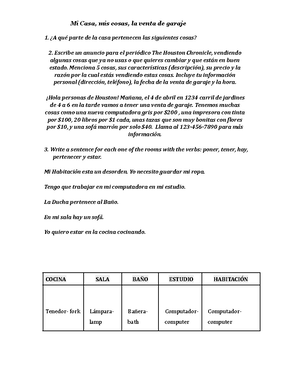 [Solved] Mi niez Complete the text using the appropriate verb to fill ...