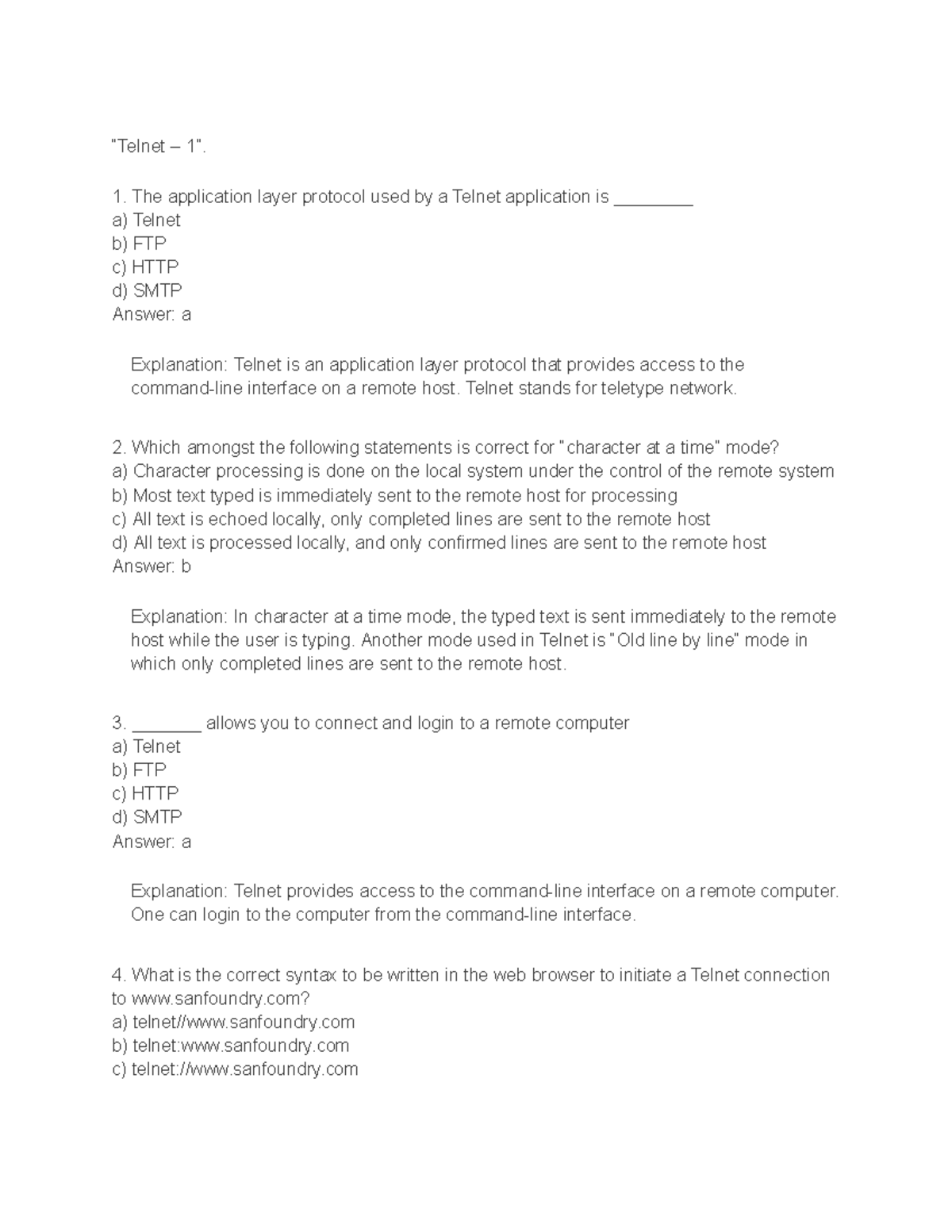 Computer Network (30) - “Telnet – 1”. The application layer protocol ...