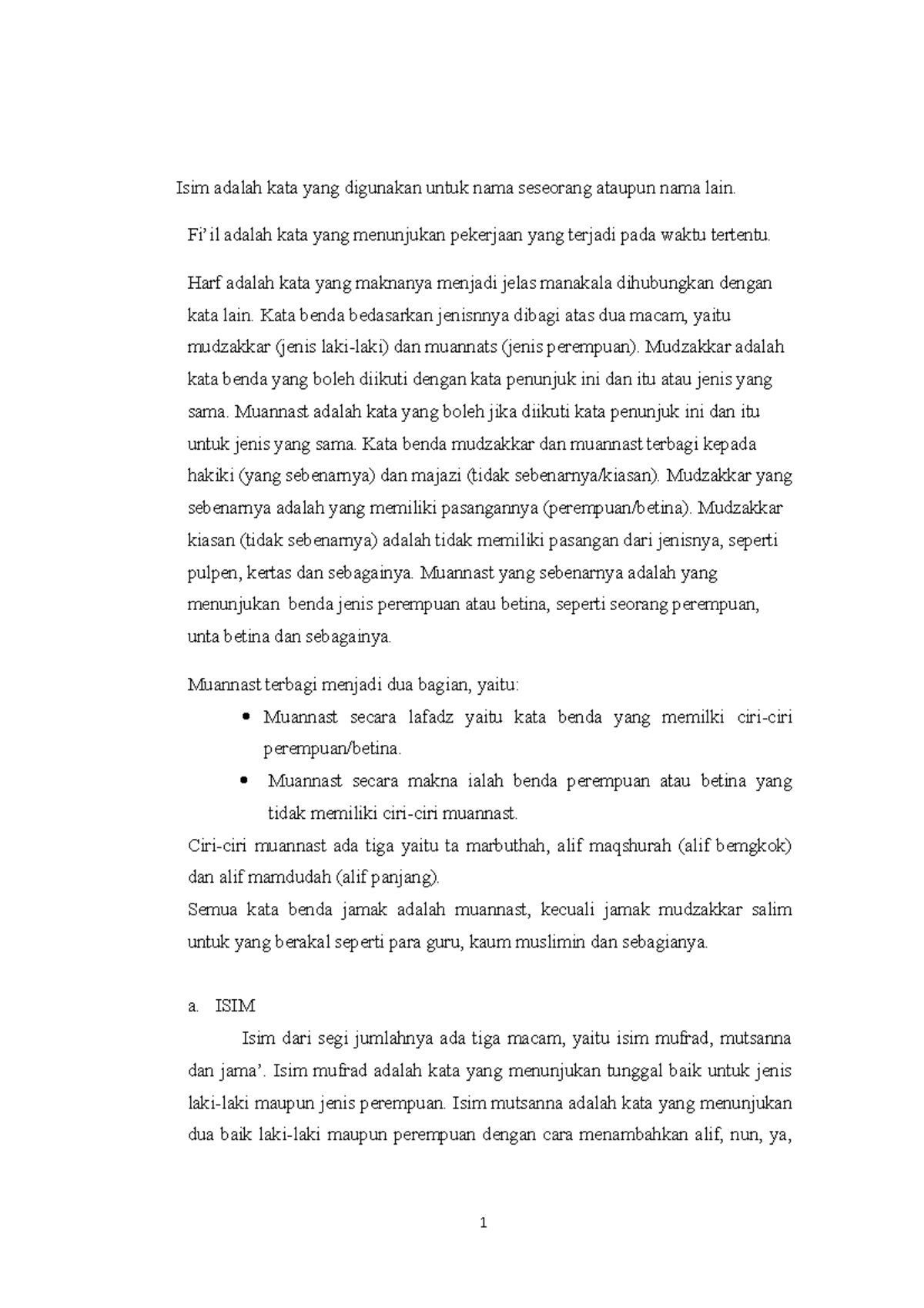 Pdfslide - ilmu - Isim adalah kata yang digunakan untuk nama seseorang ...