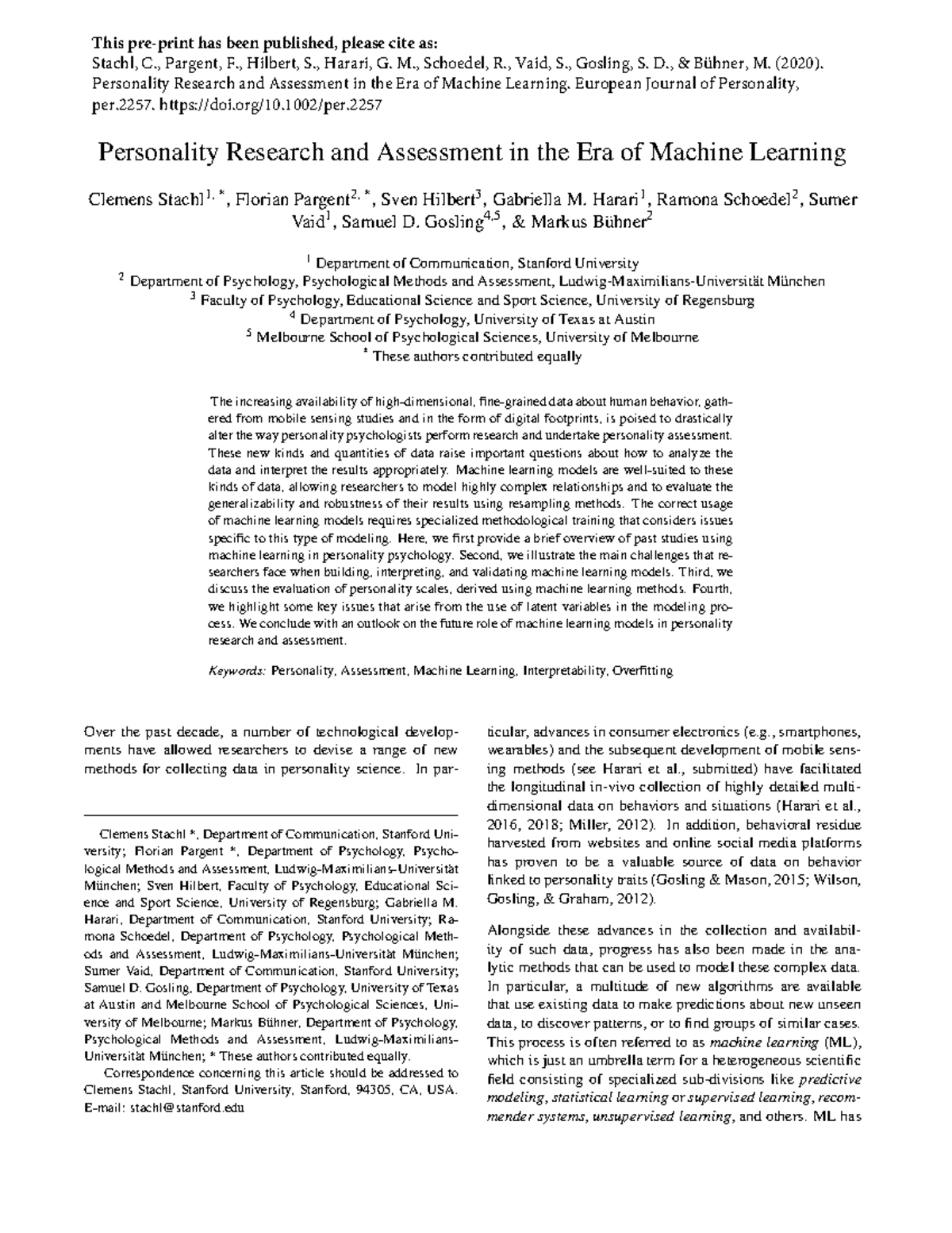Manuscript - notes - Personality Research and Assessment in the Era of ...