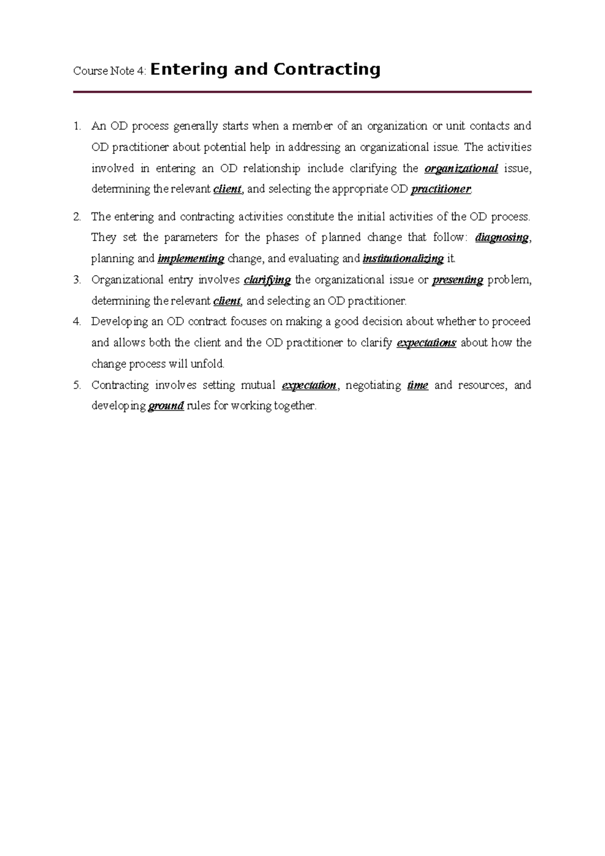 Course Note 4 Dang Gia Vung (Alex) RA6127378 - Course Note 4: Entering ...