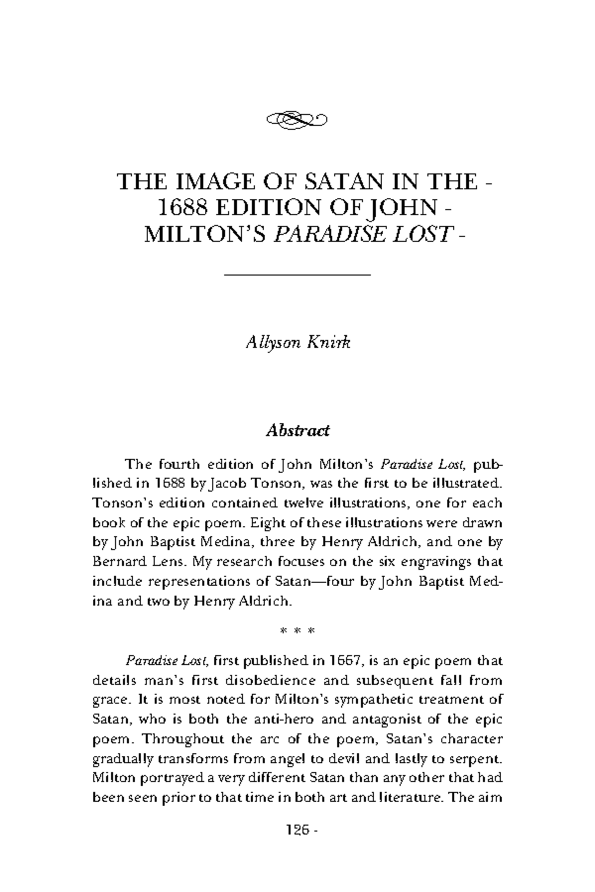 24 the image of satan - sbdfb - d tHe IMaGe OF Satan In tHe 1688 ...