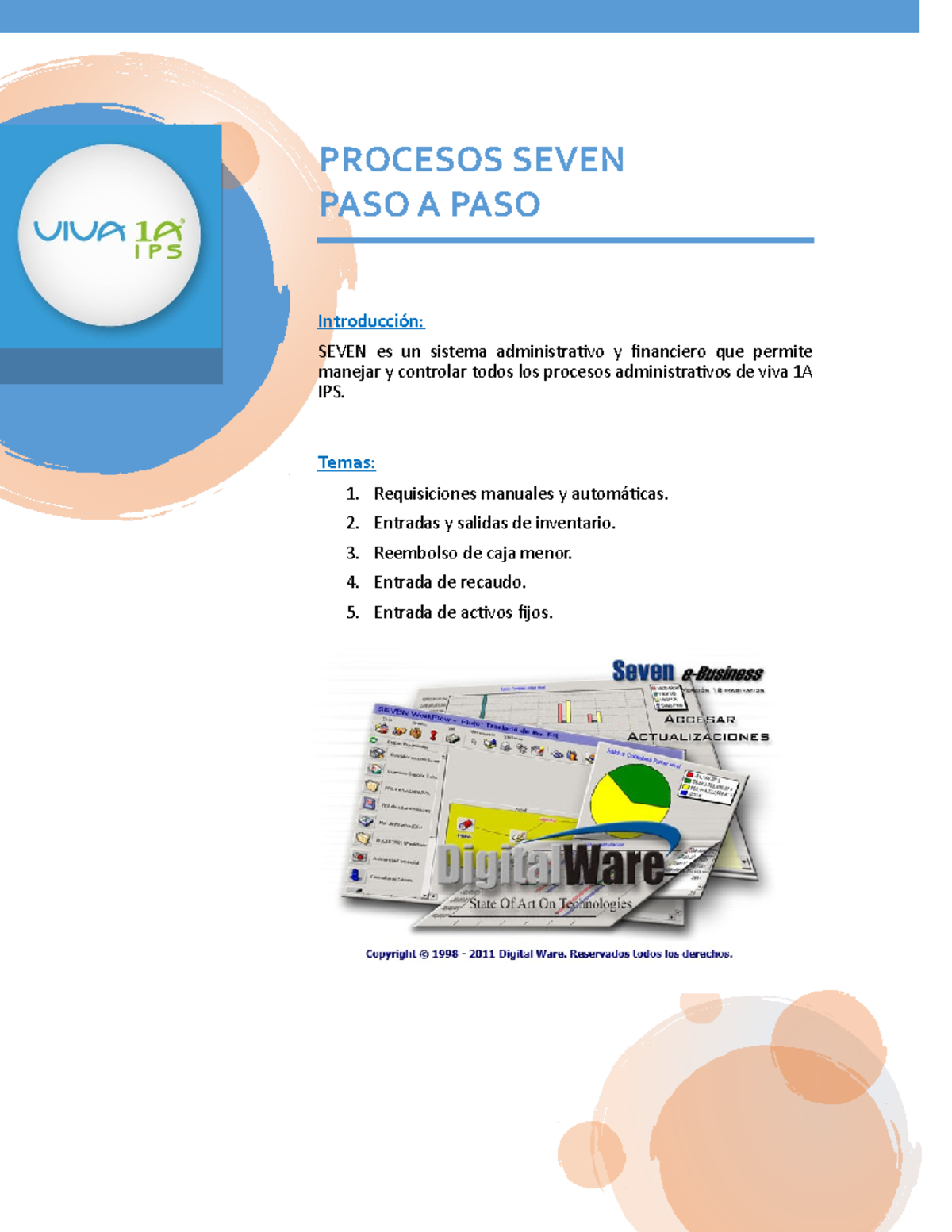 Capacitación seven. ggttiii - PROCESOS SEVEN PASO A PASO Introducción ...