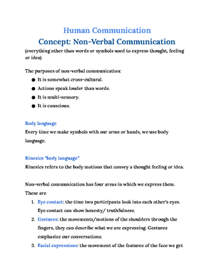 What is perception? - Human Communication Concept: Perception Perception is the process of ...