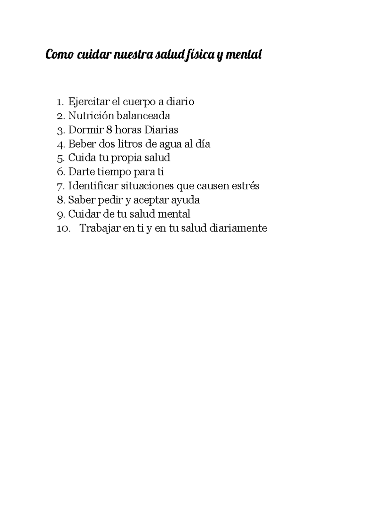 Documento sin título - nxnxnx - psicología - Com cuidar nuestr salu ...
