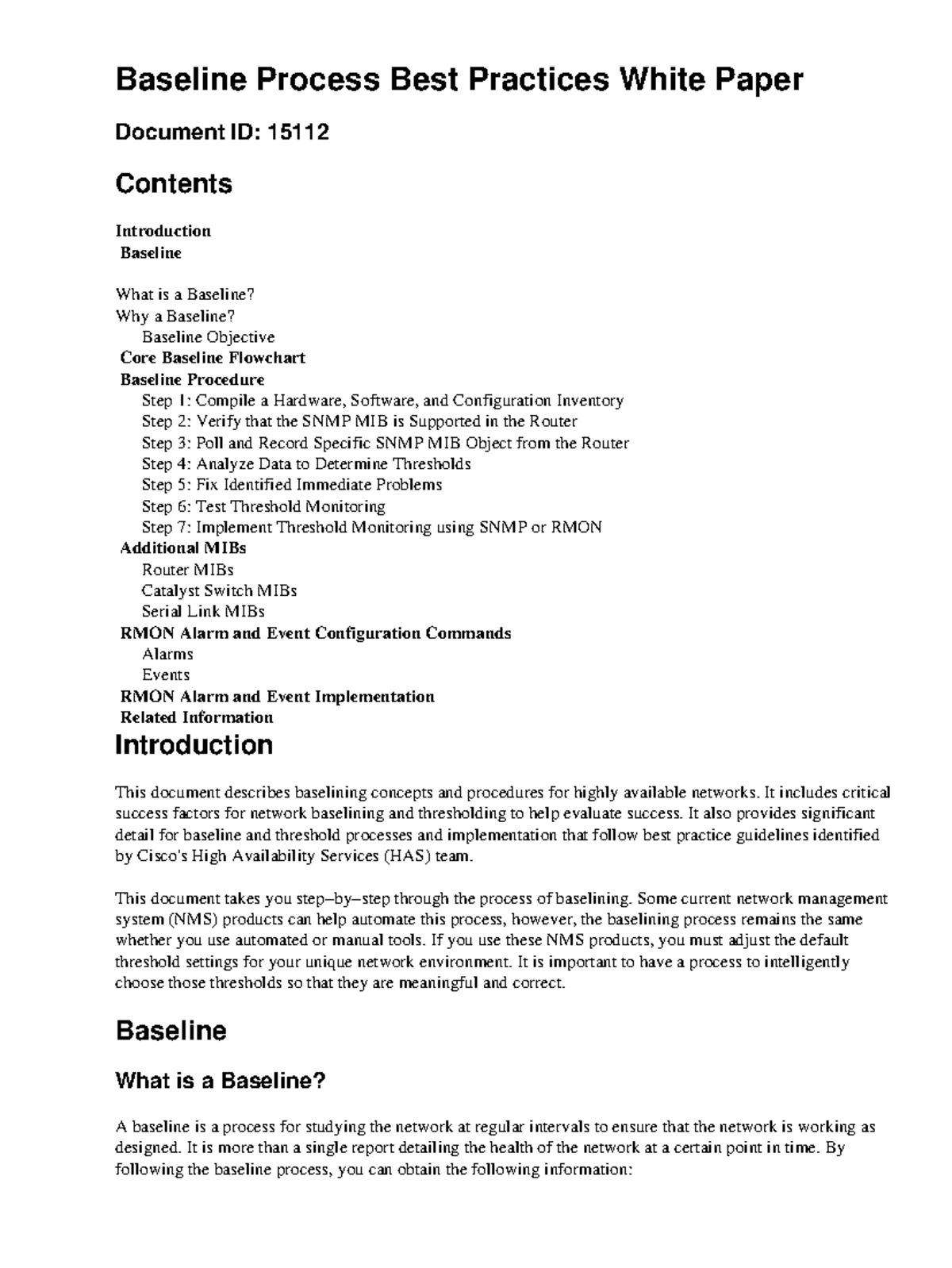 15112-HAS-baseline - very important - Baseline Process Best Practices ...