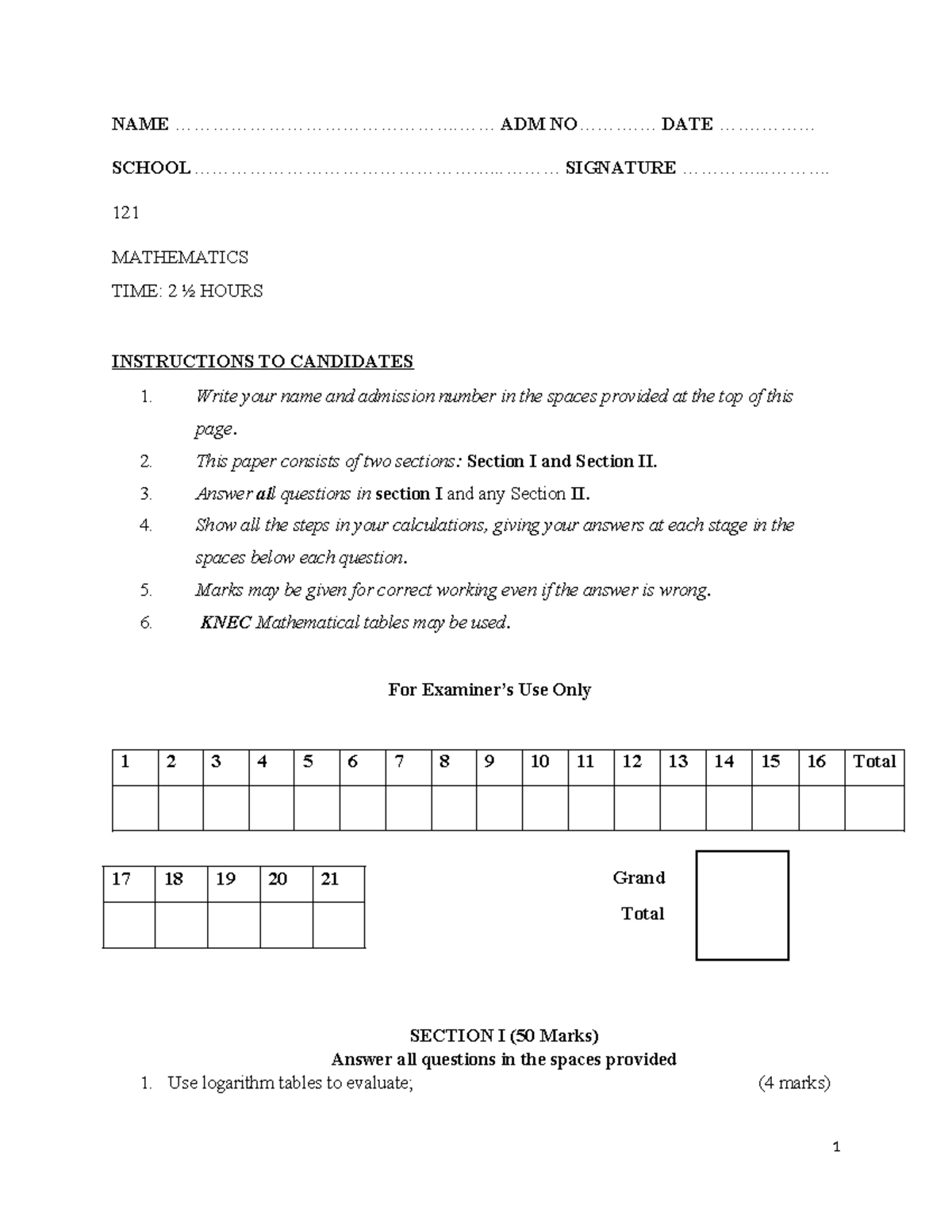 Mathematics F2T3 QS - bbbbbbbbbbbbbbbbbb - NAME ...