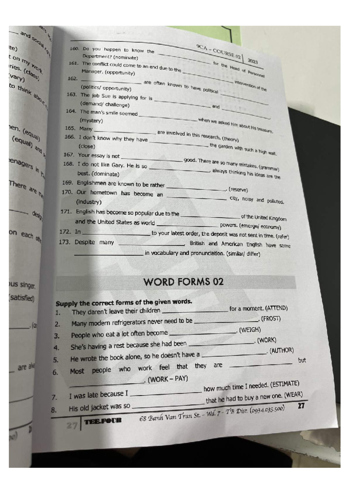 IMG 4768-đã nén - It can save your students - Tiếng Anh HP2 - Studocu