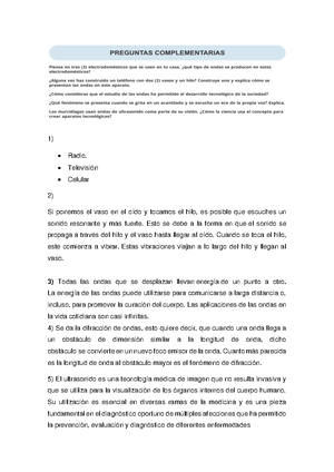 CAF II Proyecto Final - Cálculo Aplicado a la Física II - Ciclo agosto 2022 PROYECTO DE - Studocu