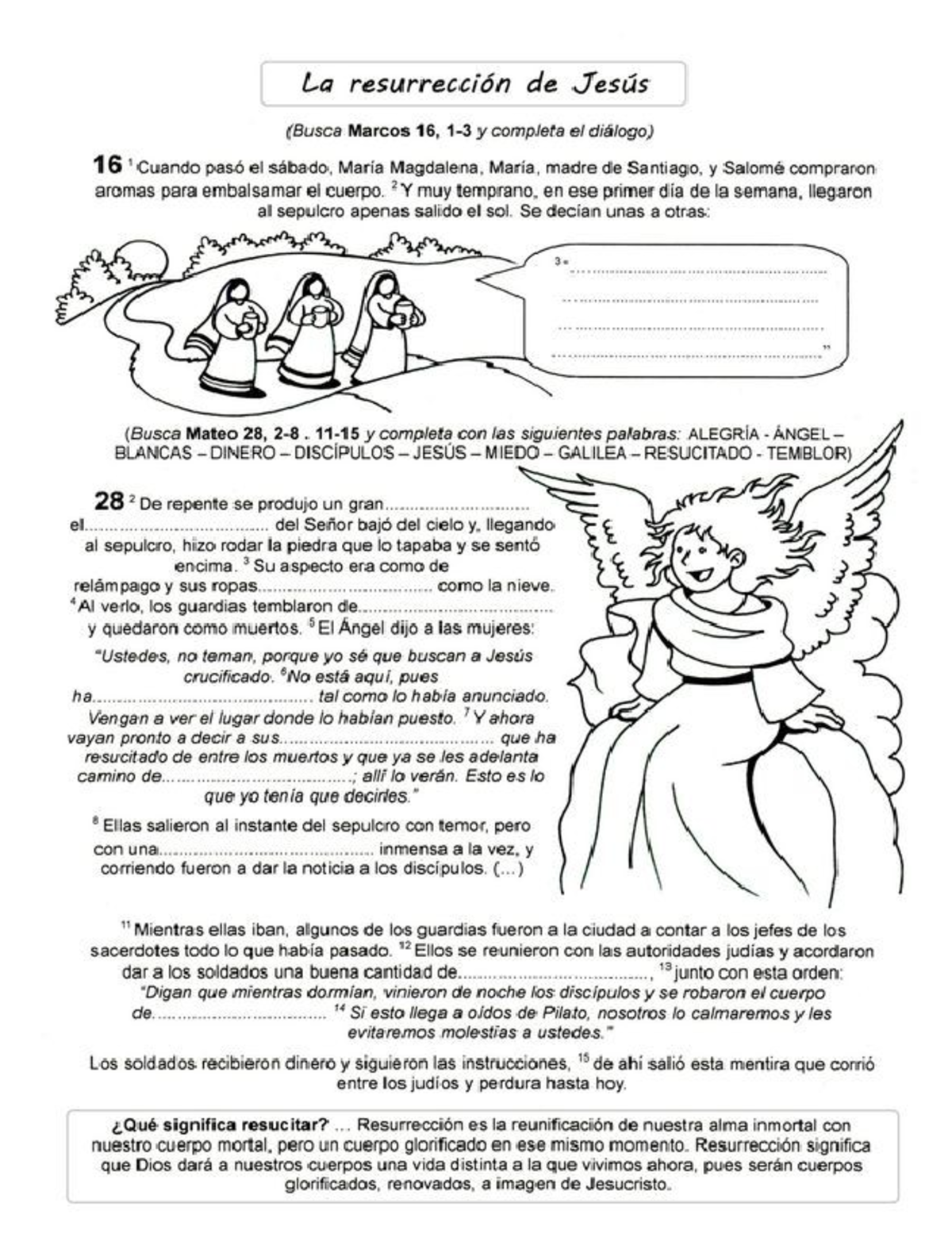 Actividad la pascua - Catedra de la Felicidad - Studocu