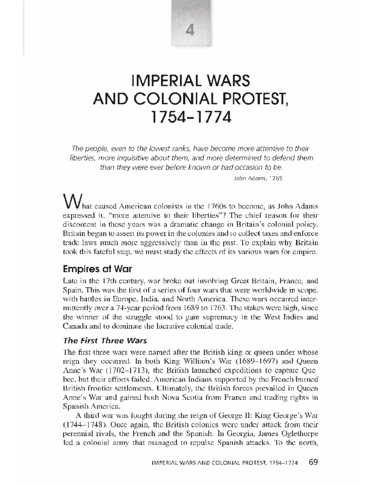 A Ch4 - chapter 4 of amsco - Studocu