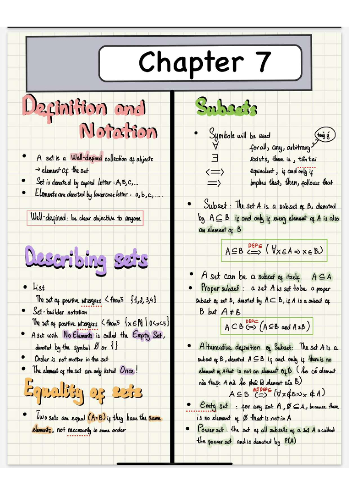 Analysis Chap 7 - Summary chapter 7 in Syllabus - Introduction to ...