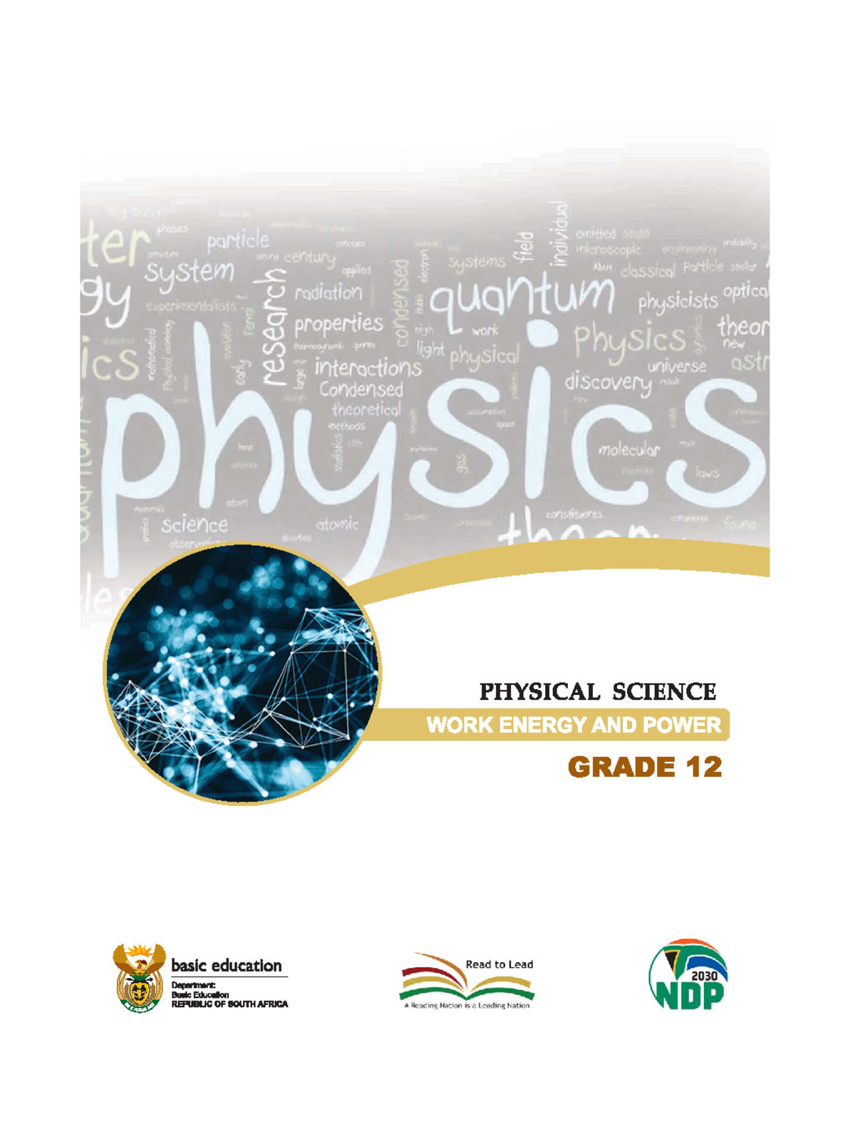 Physical Science Work energy and power - 2. HOW TO USE THIS BOOKLET ...