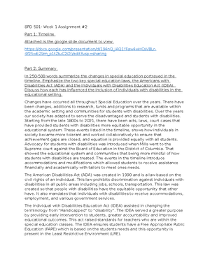 Graphic Organizer LRE GCU - SPD-510 - GCU - Studocu