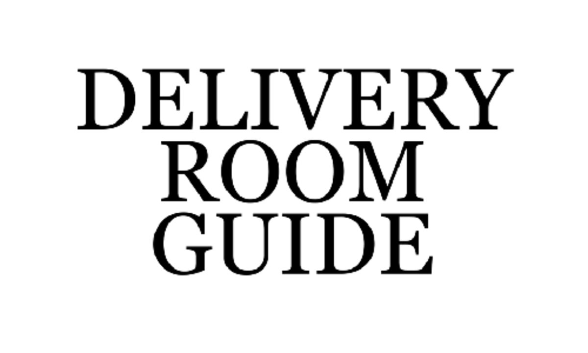 Delivery Room Guide Index Card Size - NURSING ROLES AND ...