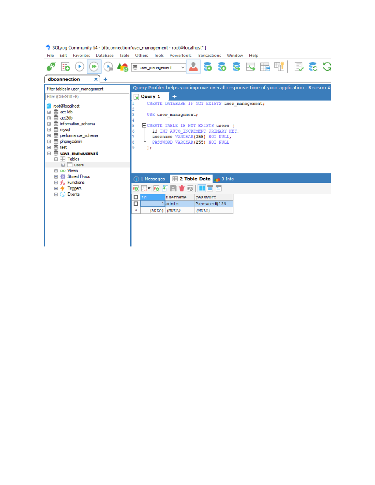 1 - Database - Information Technology - Studocu
