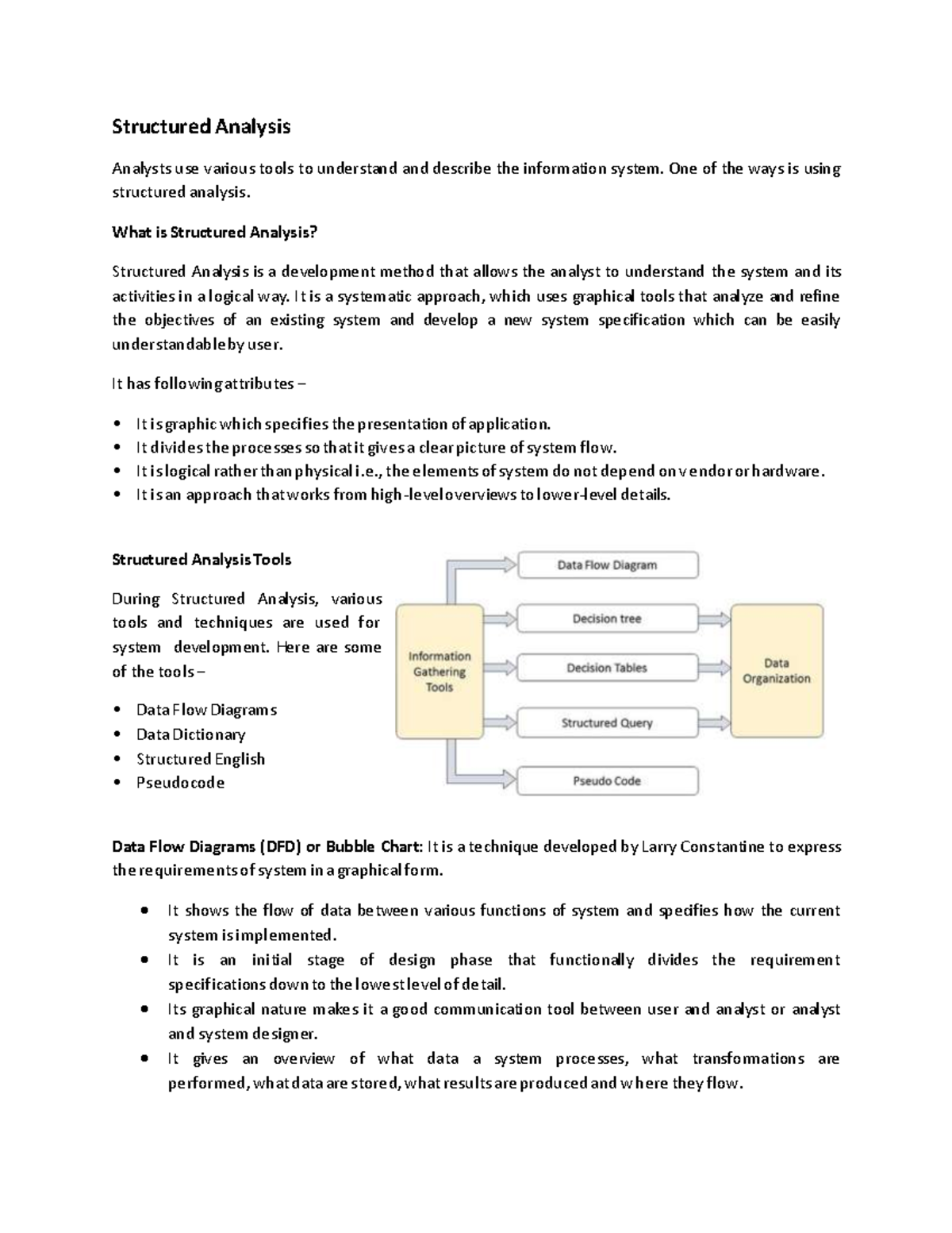Structured English - Psudocode Information System - Structured Analysis ...