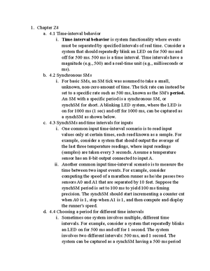 Charter 1 - to be the outline - charter 1 1 what is an embedded system ...