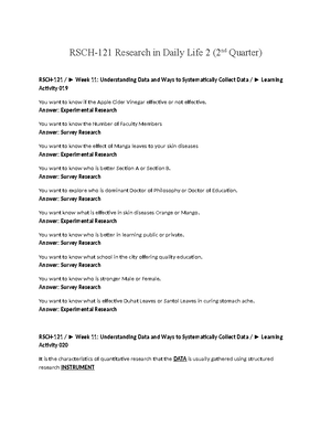 Research Paper G1 - example - Practical Research 2 - Studocu