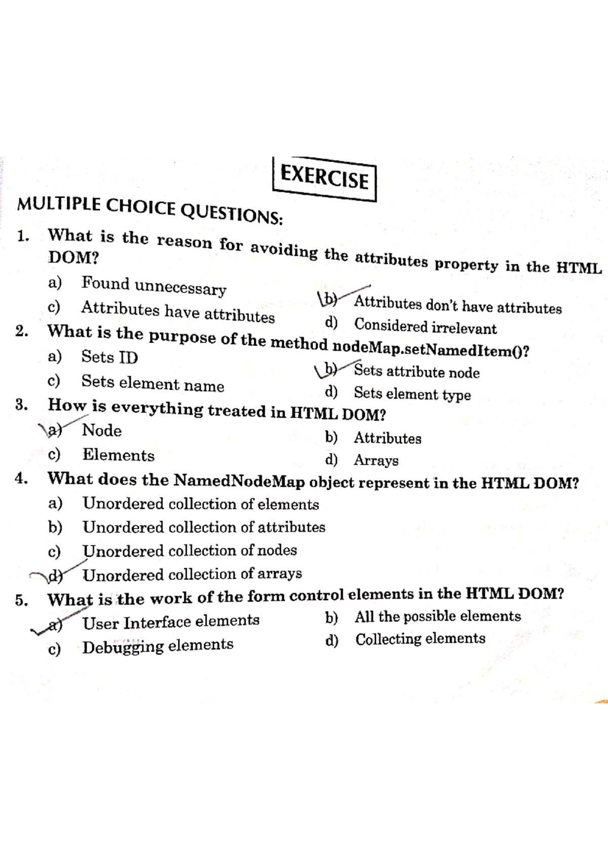 Advances in IT Unit-5, MCQ - Computer Science - Studocu