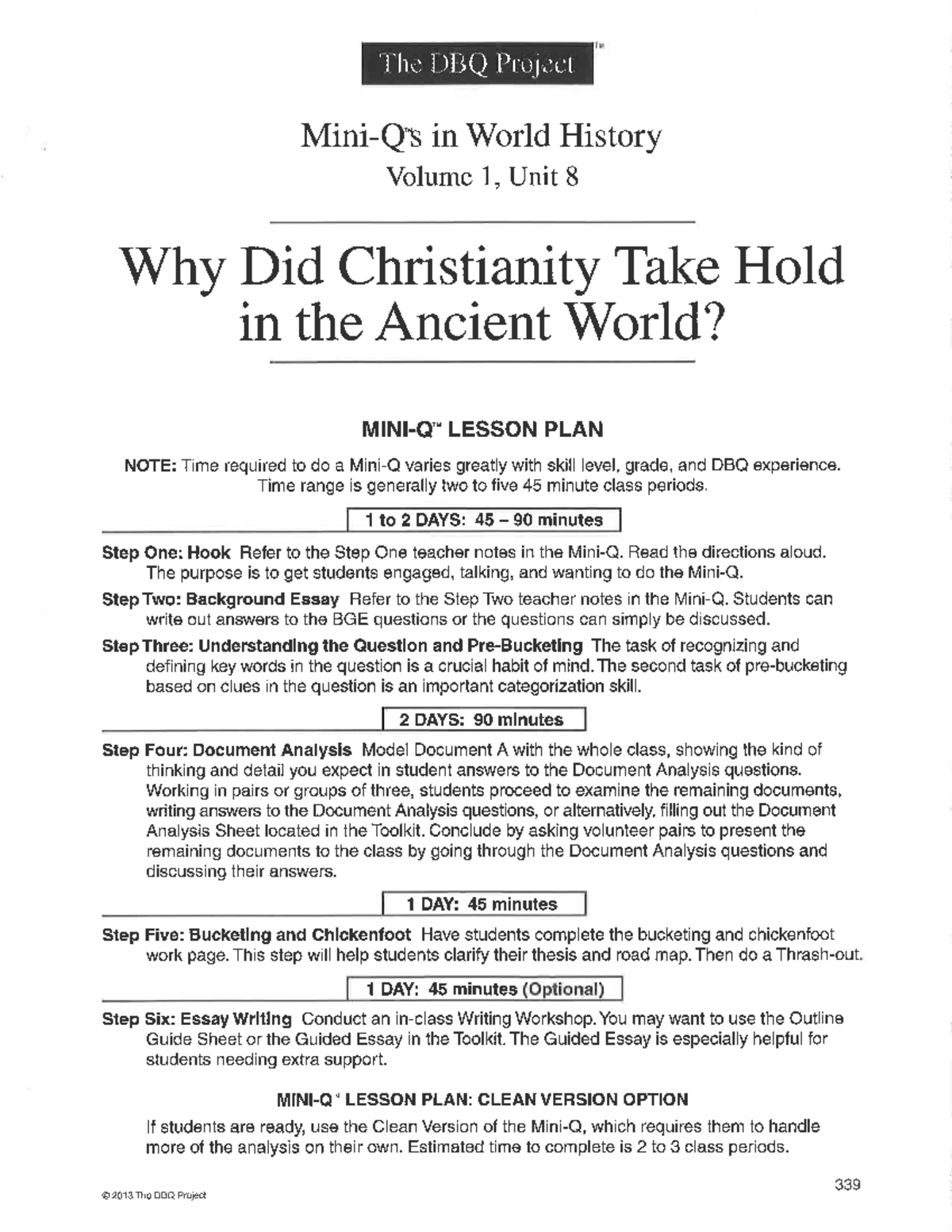 Unit 08 Early Christianity - Studocu
