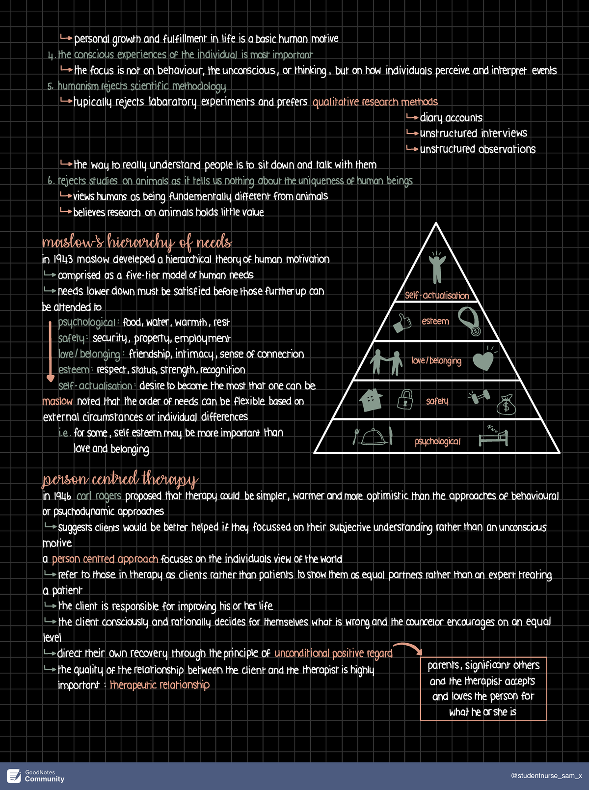 Intro to Psychology 5 - maslow hierarchy of needs - personal growth and ...