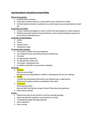 Legal Foundations What is Law - Legal Foundations Lecture 1: What is ...