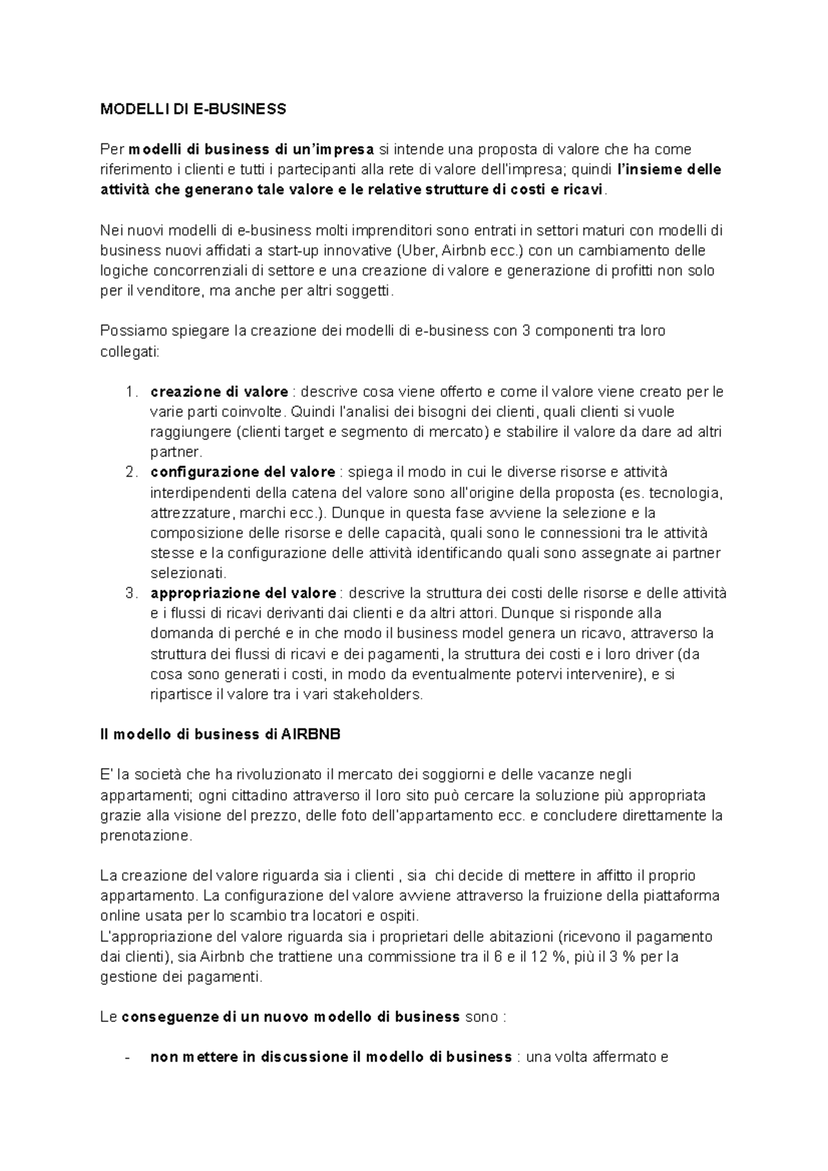 Modelli di e-business - MODELLI DI E-BUSINESS Per modelli di business ...