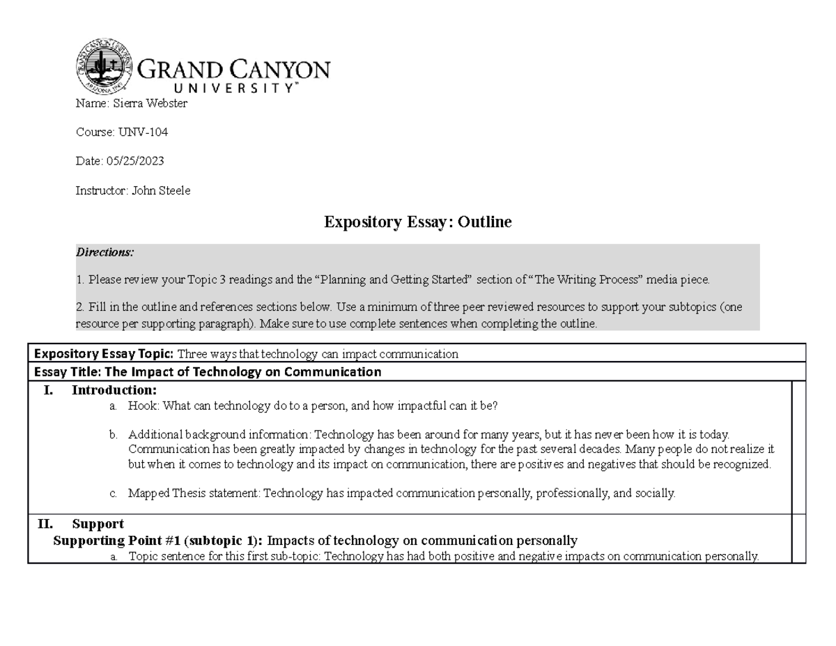 The Impact of Technology on Communication - Studocu