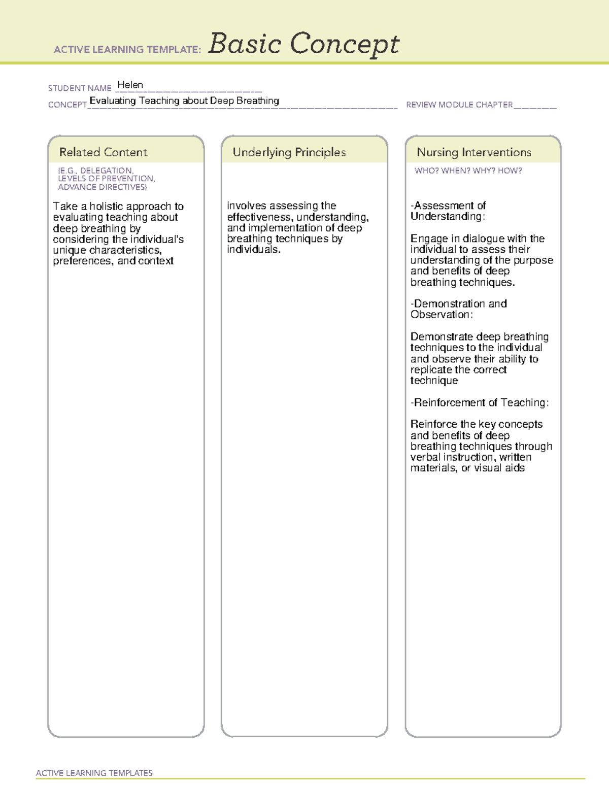 Basic Concept blank-22 - ACTIVE LEARNING TEMPLATES Basic Concept ...