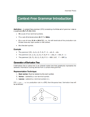 Automata Theory and Formal Language Final Quiz 2 Attempt review ...