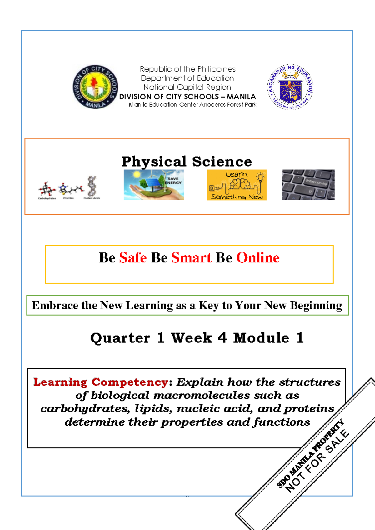 Physical- Science Q1 W4 Mod4 - Republic of the Philippines Department ...