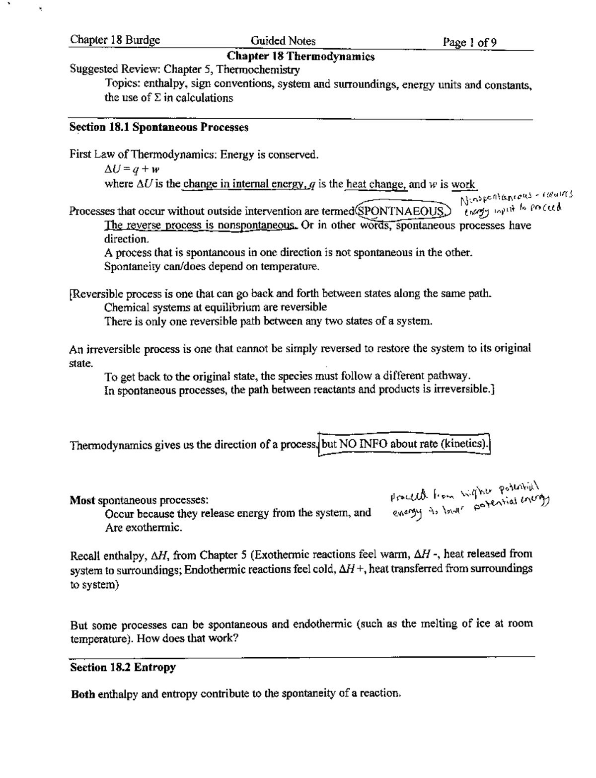Completed Notes - CHEM 1223 - Studocu