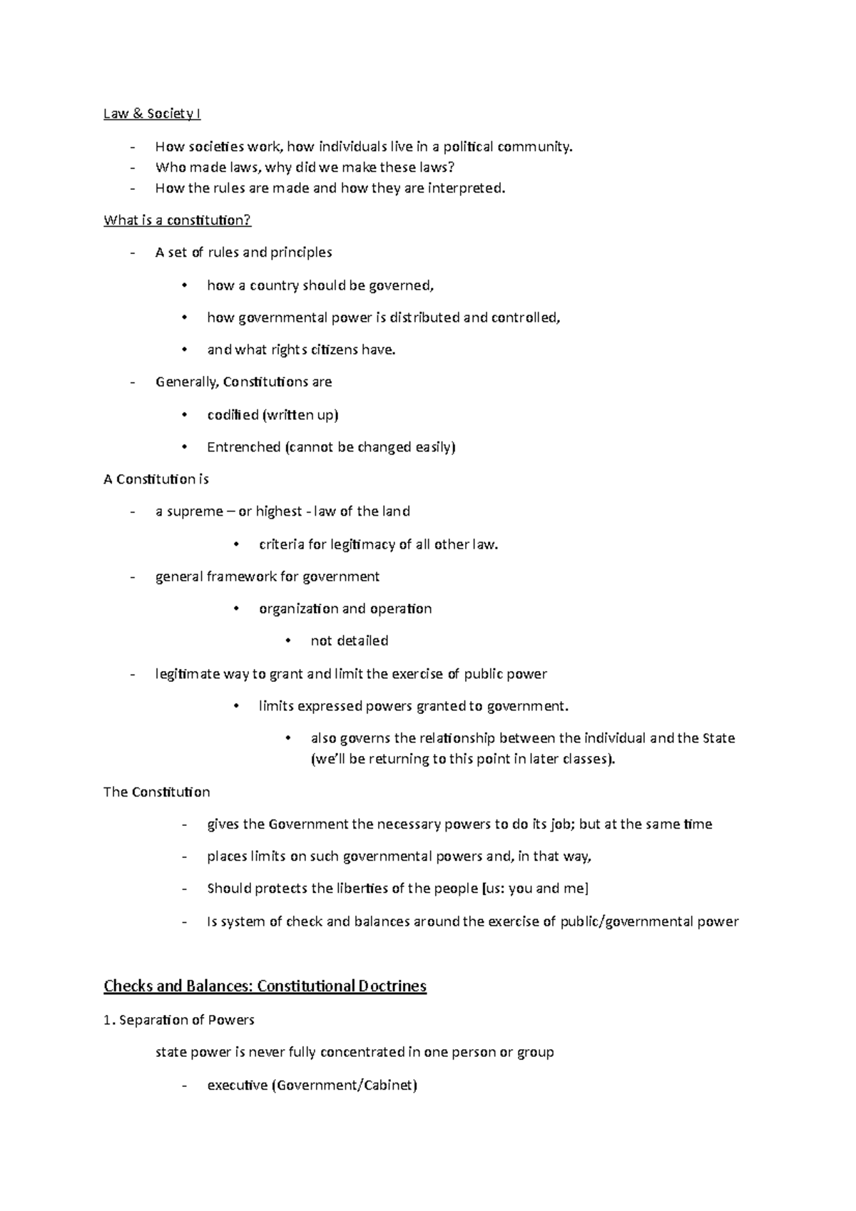 LEGAL106 the New Zealand Constitution and International Law lecture ...