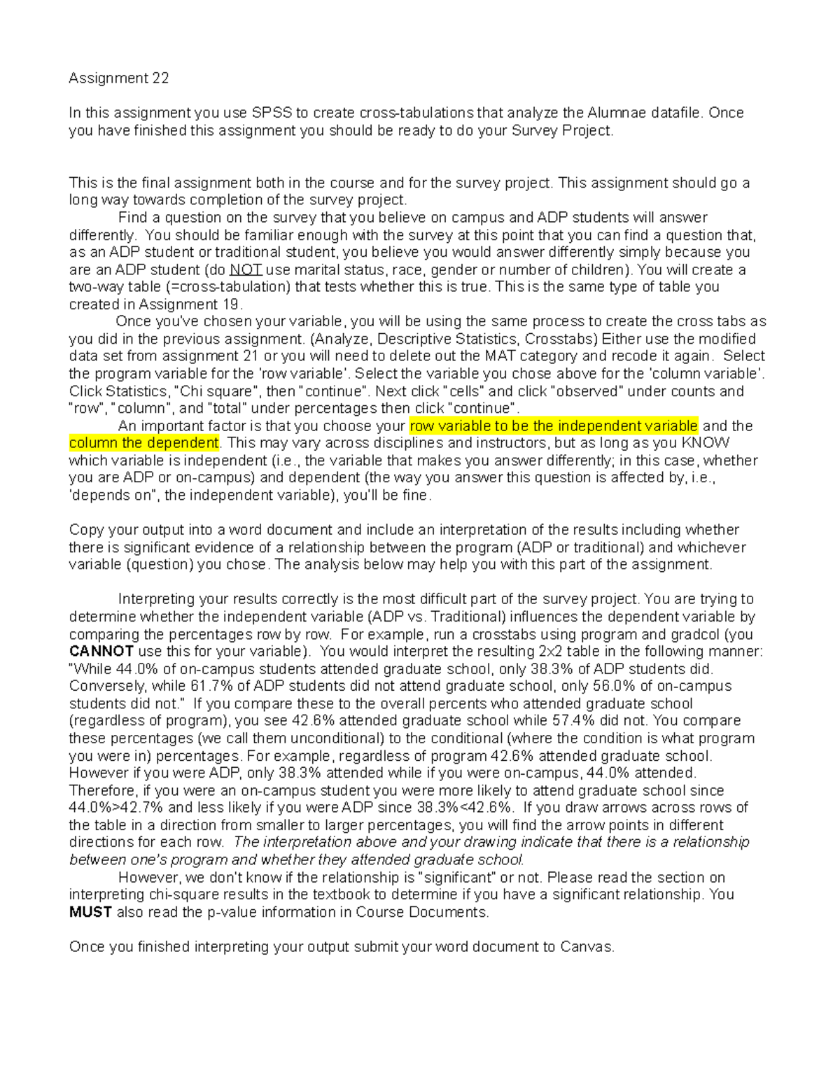 Assignment 22 - homework - Assignment 22 In this assignment you use ...