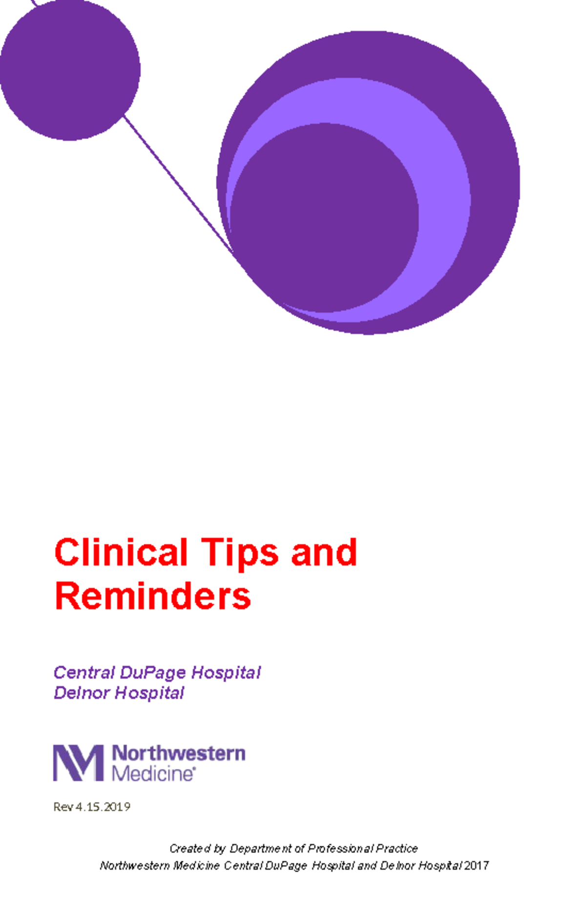 Clinical Reminders 12 - am df.wnf - Created by Department of ...