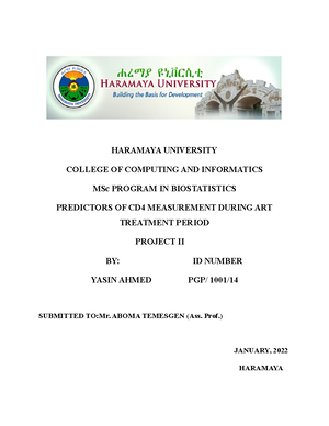 Article review assignment - KOTEBE UNIVERSITY OF EDUCATION COLLEGE OF NATURAL AND COMPUTATIONAL ...