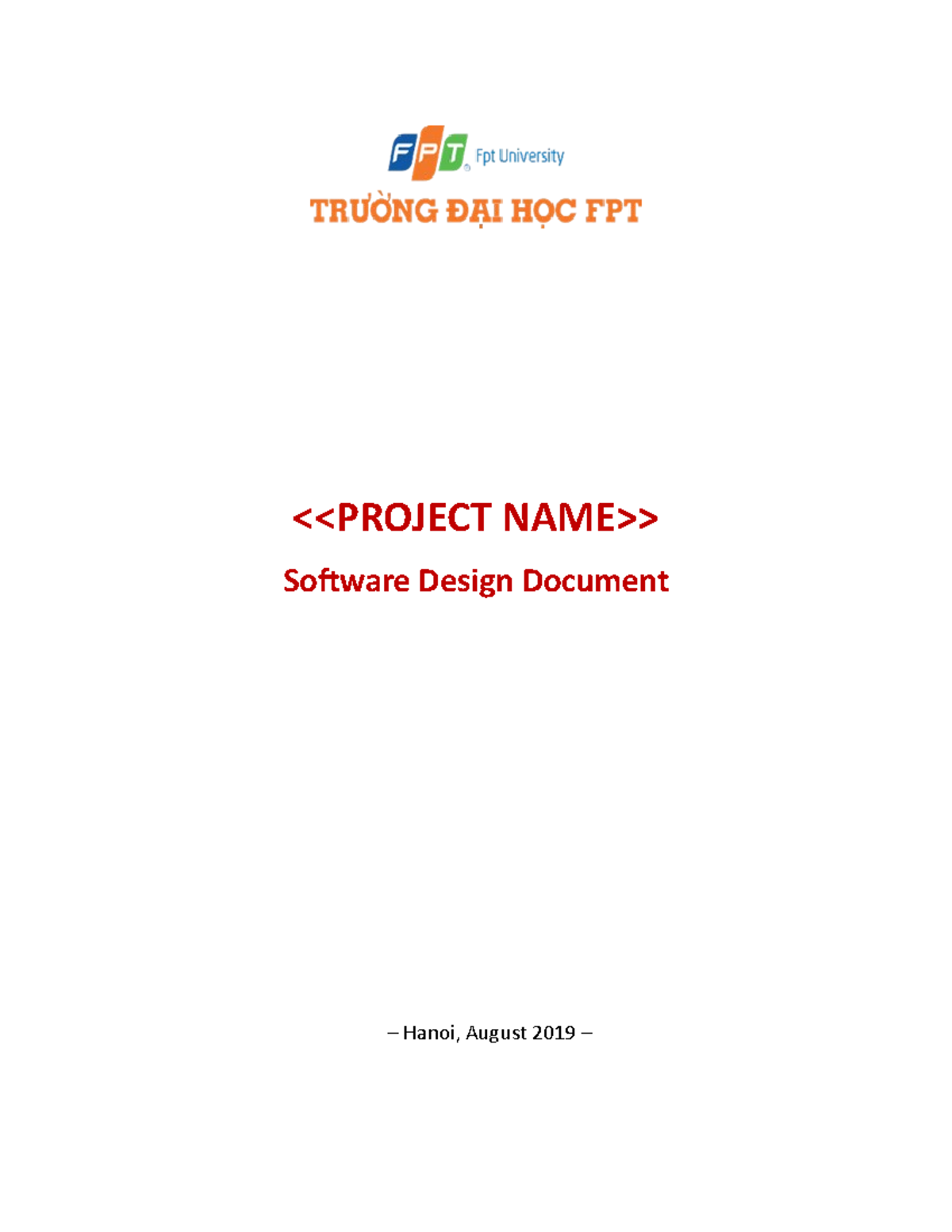 SWP391-App Dev Project Design Template - Software Design Document ...