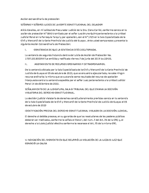 Articulo 32 de la constitución del Ecuador - Alejandro Perez Articulo ...