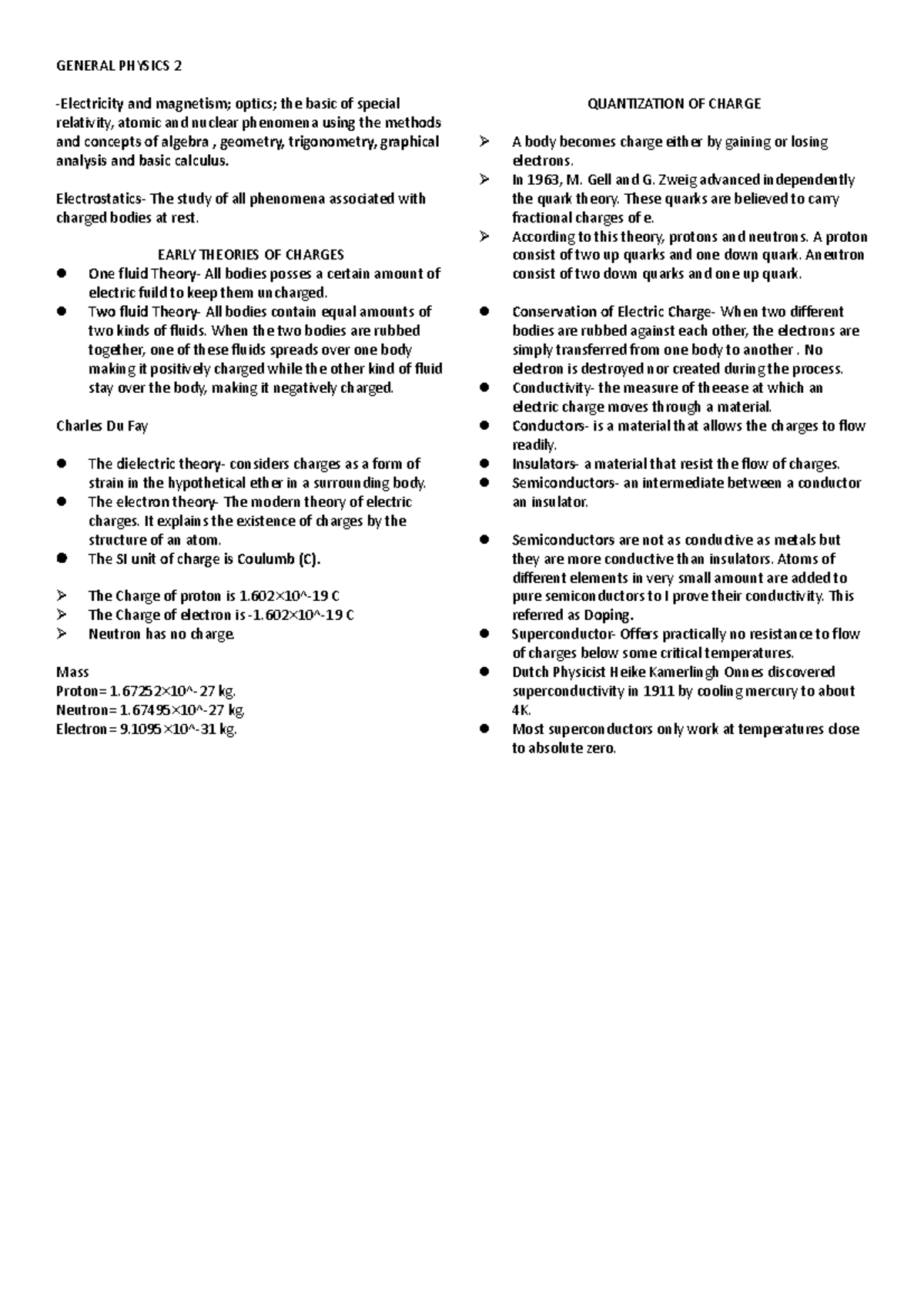 General- Physics-2 - Thanks - GENERAL PHYSICS 2 -Electricity and ...