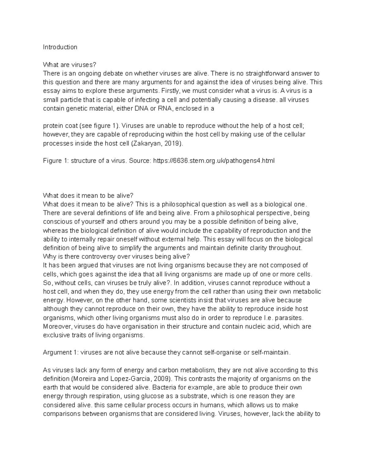 Are Viruses Alive - Introduction What are viruses? There is an ongoing ...