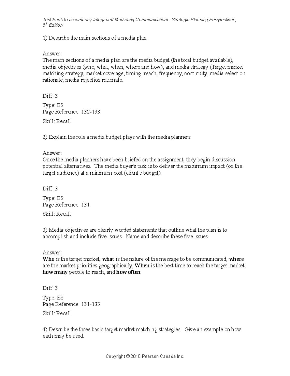 Chap5-SA - Questions used for Quiz, Mid-term, Final exam - 5 th Edition ...