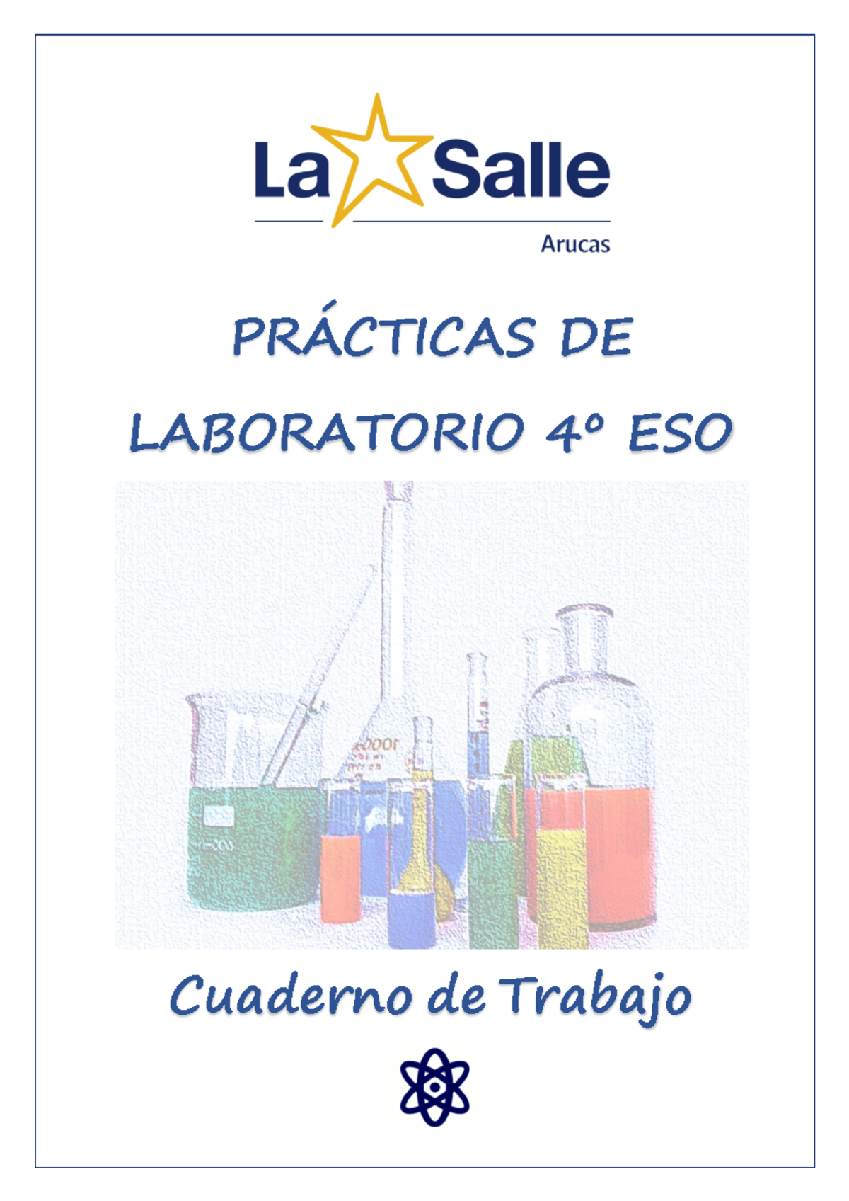 Libreta Prácticas de Laboratorio Física y Química 4ºESO A4 PARA Sallenet - PRÁCTICAS DE ...