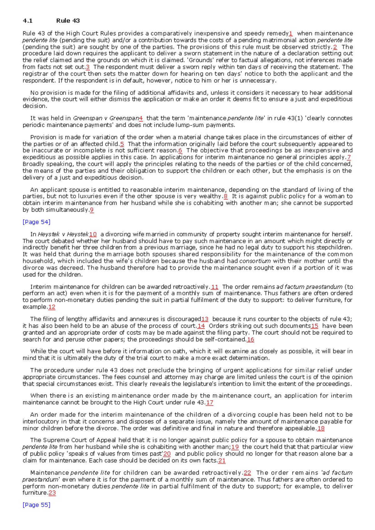 Rule 43 Information Notes 4 Rule Studocu