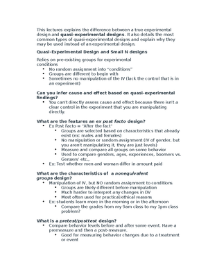 Lecture 5 - Multivariate Correlational Research - Background and ...