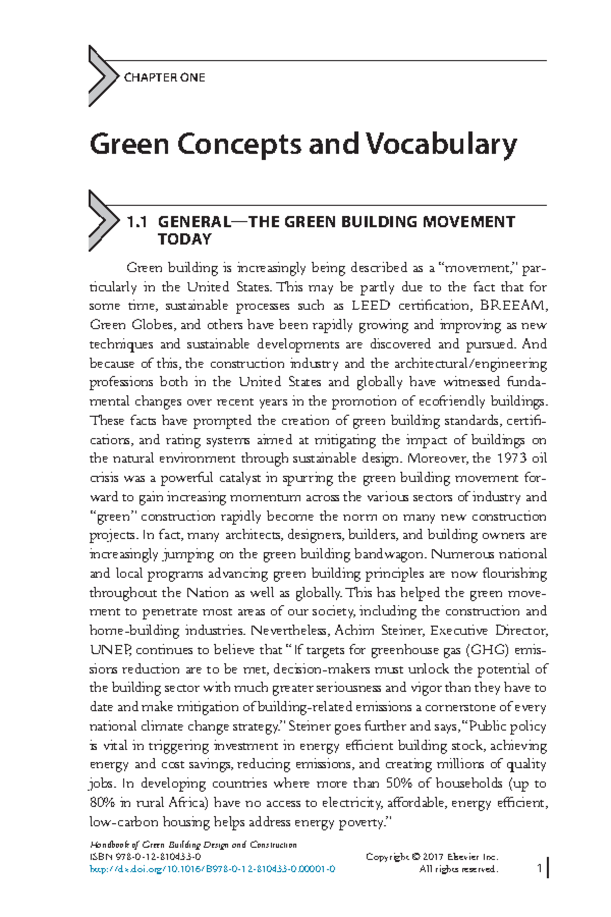 Handbook of Green Building Design and Construction. LEED, Breeam, and ...